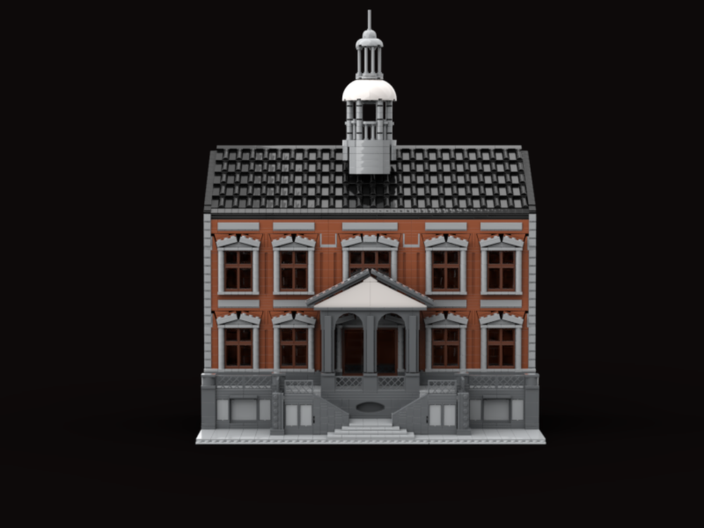 Lego Moc The Library By Creatorexpert Rebrickable Build With Lego