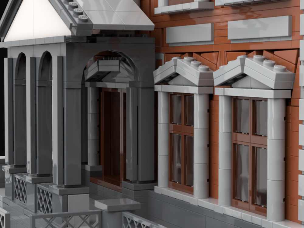 Lego Moc The Library By Creatorexpert Rebrickable Build With Lego