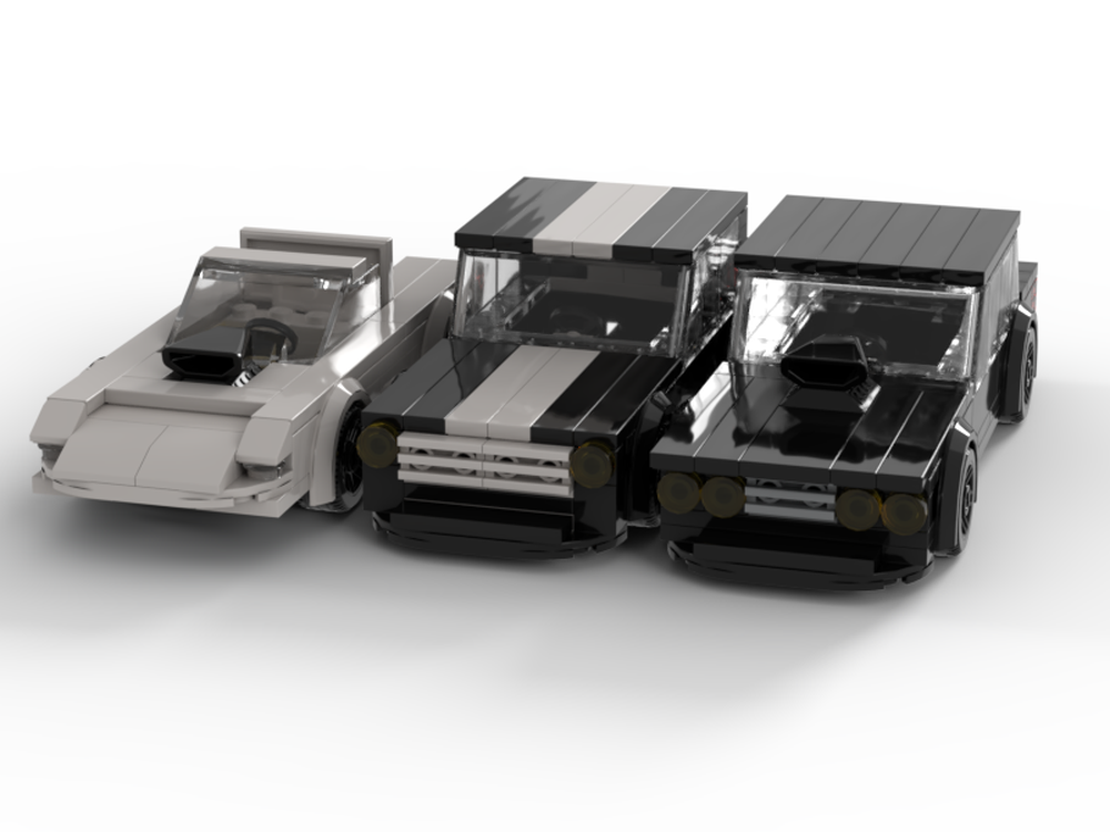 LEGO MOC 60s to 80s cars by Zuliozo | Rebrickable - Build with LEGO