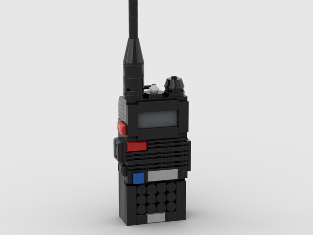 LEGO MOC 1:1 Baofeng UV-5R - 2 way radio by magnumsalyer | Rebrickable ...