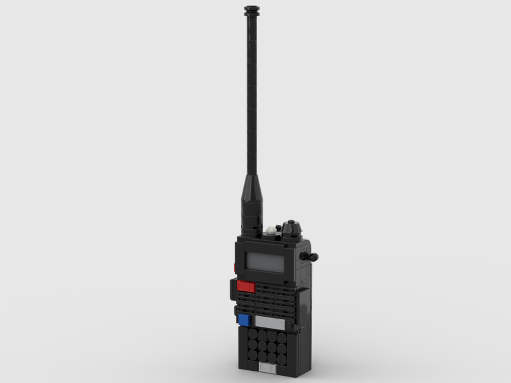 LEGO MOC-190633 Baofeng UV-5R - 2 way radio. 1:1 scale by montythellama ...