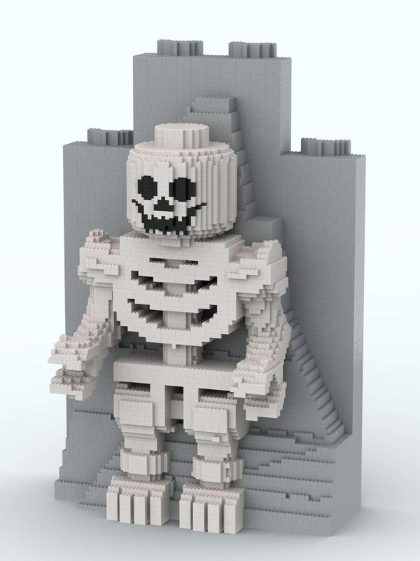 LEGO MOC Brick Man Skeleton by Wilmottslego | Rebrickable - Build with LEGO
