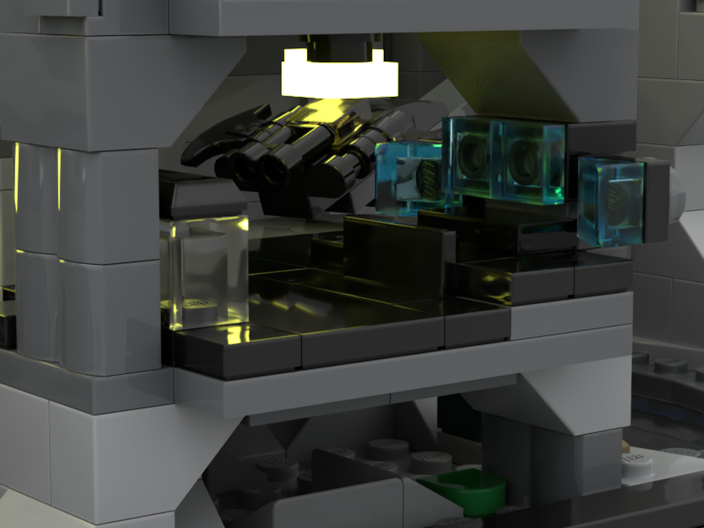 LEGO MOC Batcave with Wayne Manor by Double_U_Bricks | Rebrickable ...