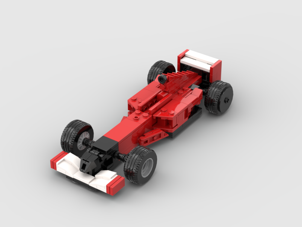 LEGO MOC Ferrari F2001 special Monza livery by manbat.caj | Rebrickable ...