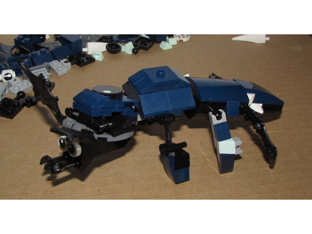 LEGO MOC 41533-4-5 Stag-beetle by BriXperiMent | Rebrickable - Build ...