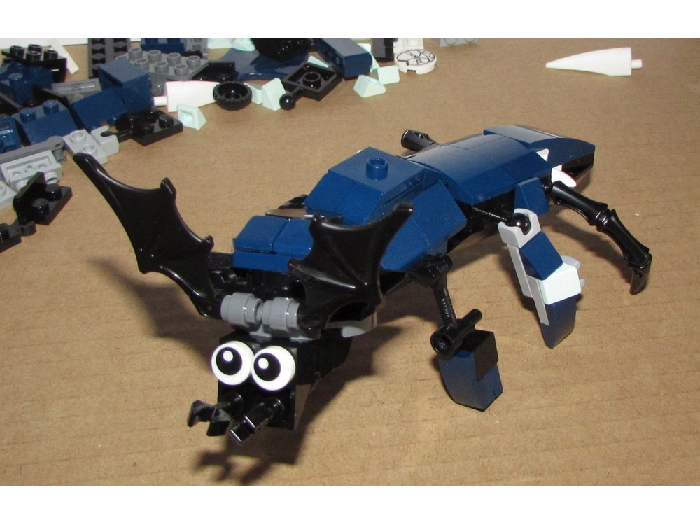 LEGO MOC 41533-4-5 Stag-beetle by BriXperiMent | Rebrickable - Build ...