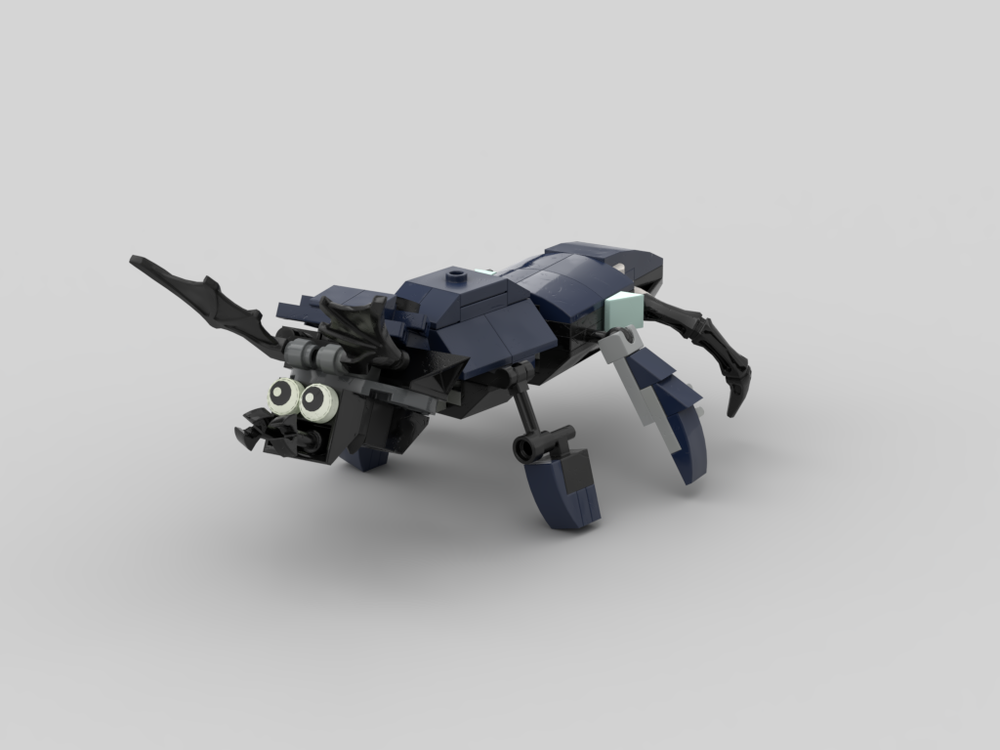 LEGO MOC 41533-4-5 Stag-beetle by BriXperiMent | Rebrickable - Build ...