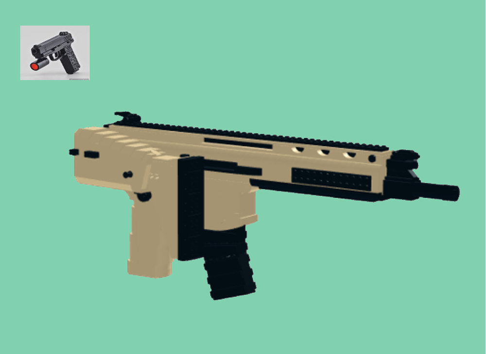 LEGO MOC FN SCAR L by CSLOMI__BRICKS | Rebrickable - Build with LEGO