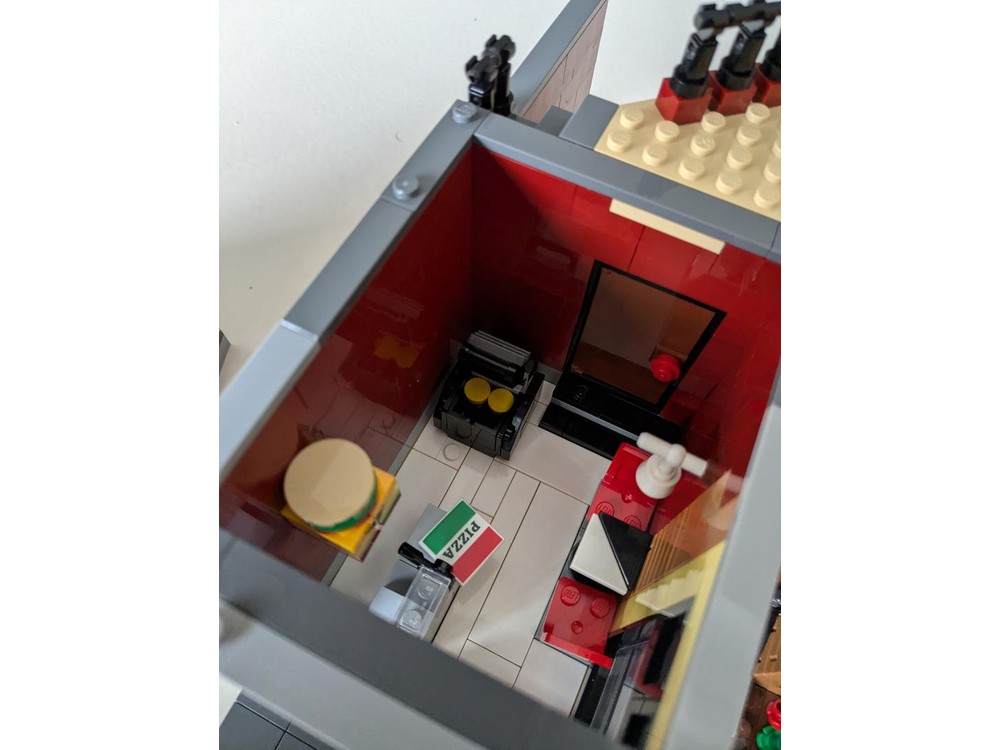 LEGO MOC Fred's Fries & Gina's Grocery (alt build of Jazz Club - 10312 ...