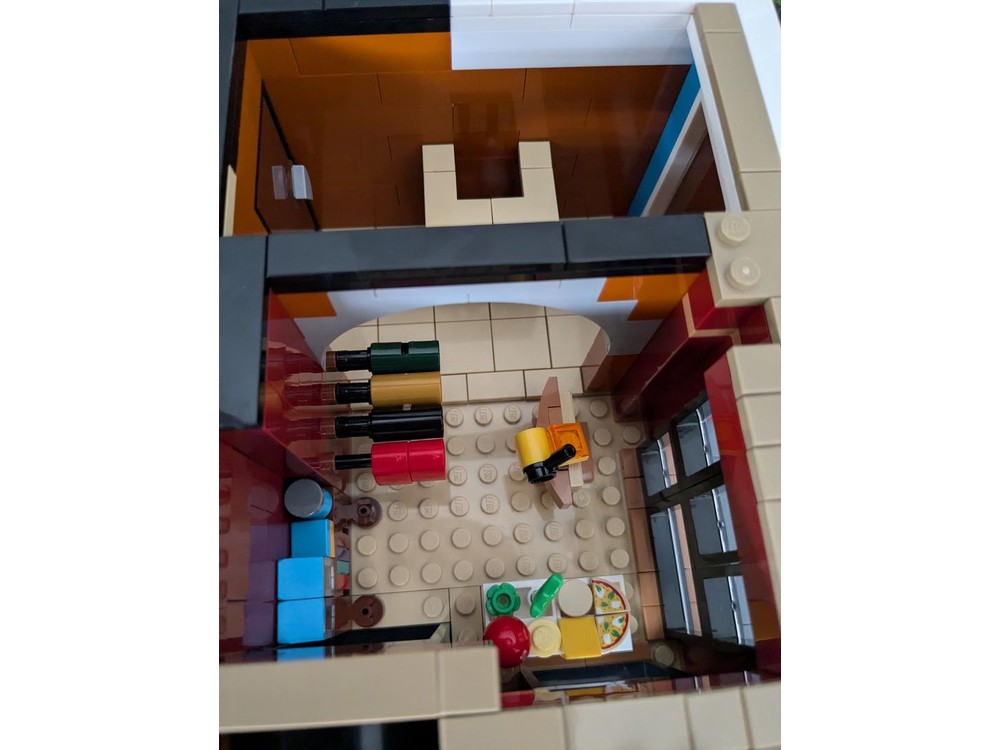 LEGO MOC-190679 Fred's Fries & Gina's Grocery (alt build of Jazz Club ...