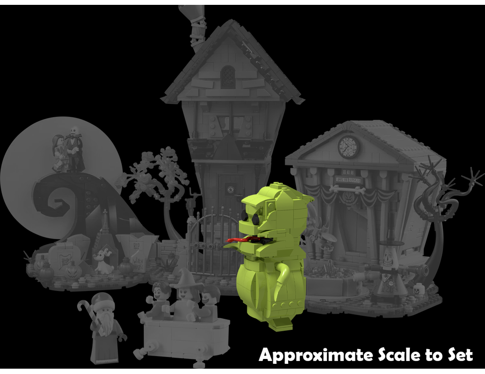 LEGO MOC The Oogie Boogie Man by brickbuiltlabs | Rebrickable - Build ...