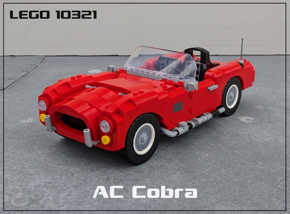 LEGO MOC 10321 AC Cobra by Kirvet | Rebrickable - Build with LEGO