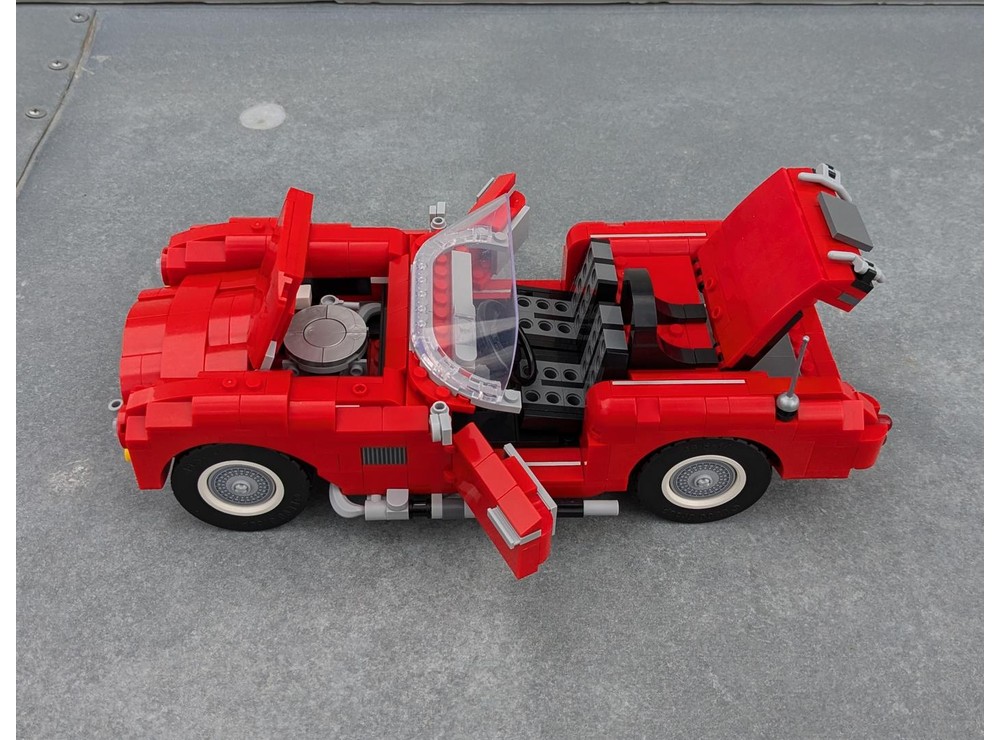 Lego Moc 10321 Ac Cobra By Kirvet Rebrickable Build With Lego