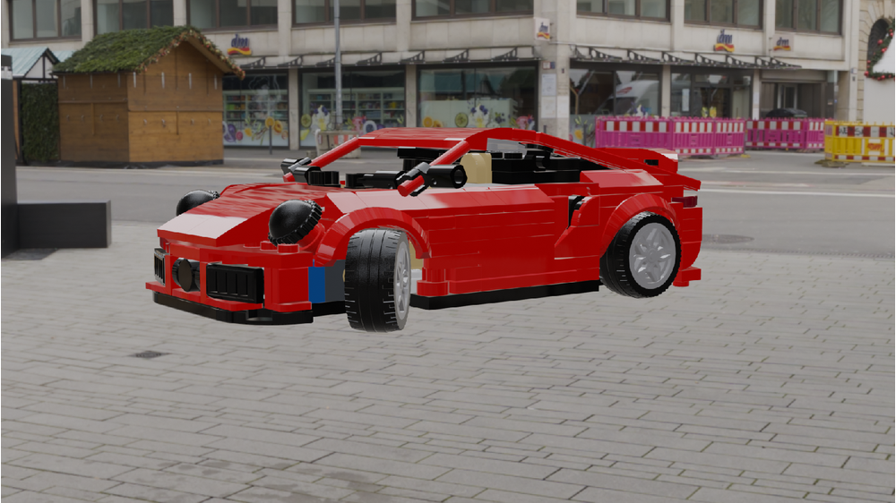 Lego Moc Porsche 911 Turbo S By Thecarmoccer Rebrickable Build With