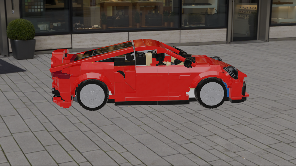 Lego Moc Porsche 911 Turbo S By Thecarmoccer Rebrickable Build With
