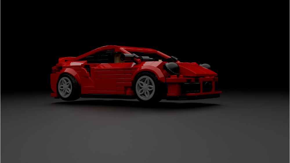 Lego Moc Porsche 911 Turbo S By Thecarmoccer Rebrickable Build With