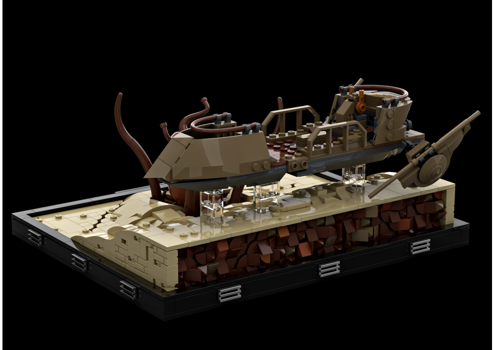 LEGO MOC Desert Skiff Diorama by Tubi_Rock_V | Rebrickable - Build with ...