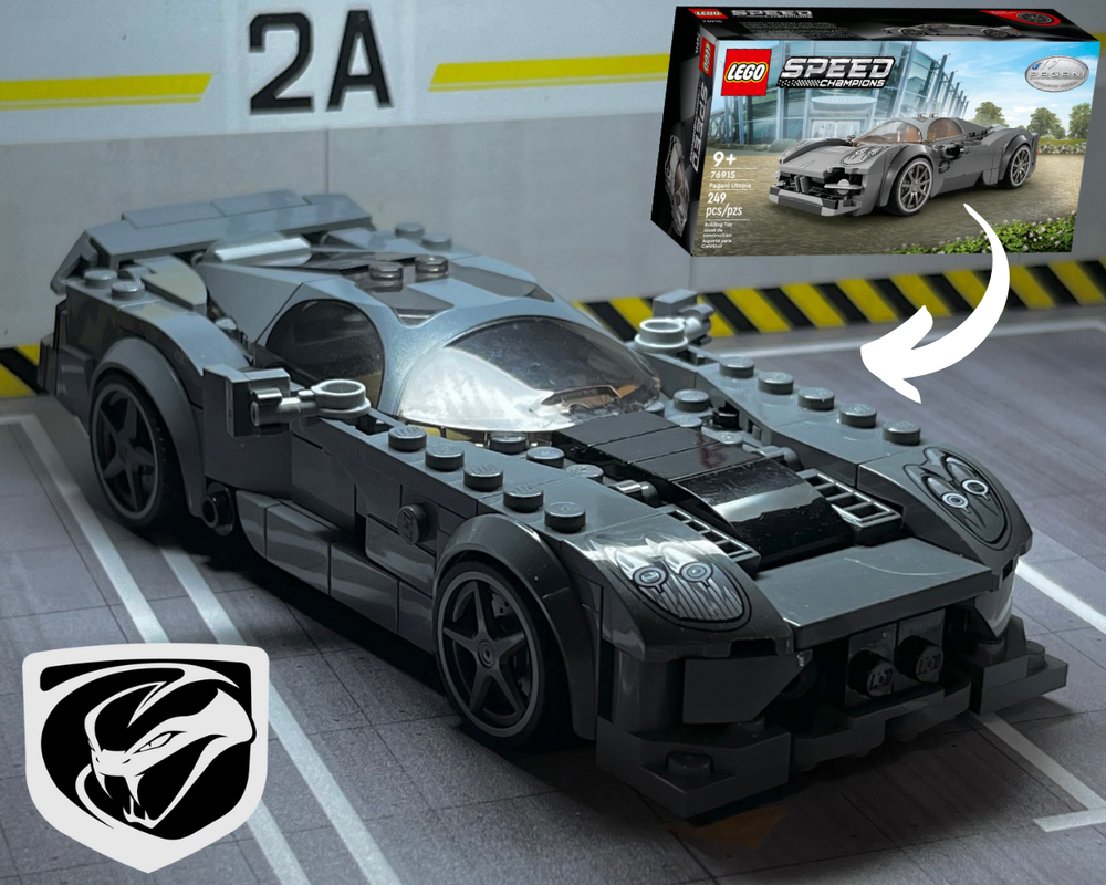 LEGO MOC 76915 Dodge Viper by average.afol | Rebrickable - Build with LEGO