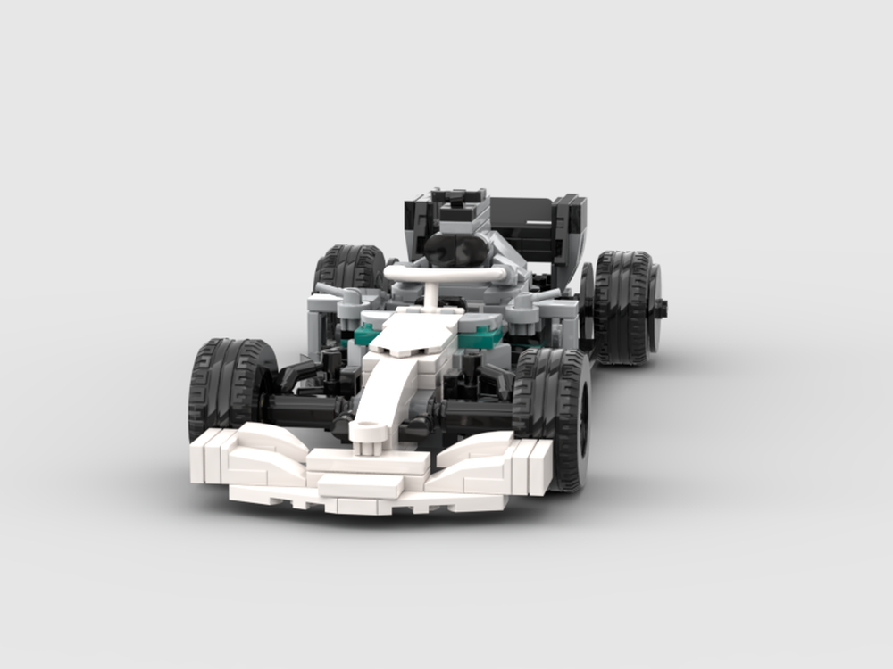LEGO MOC F1 Mercedes W10 by manbat.caj | Rebrickable - Build with LEGO