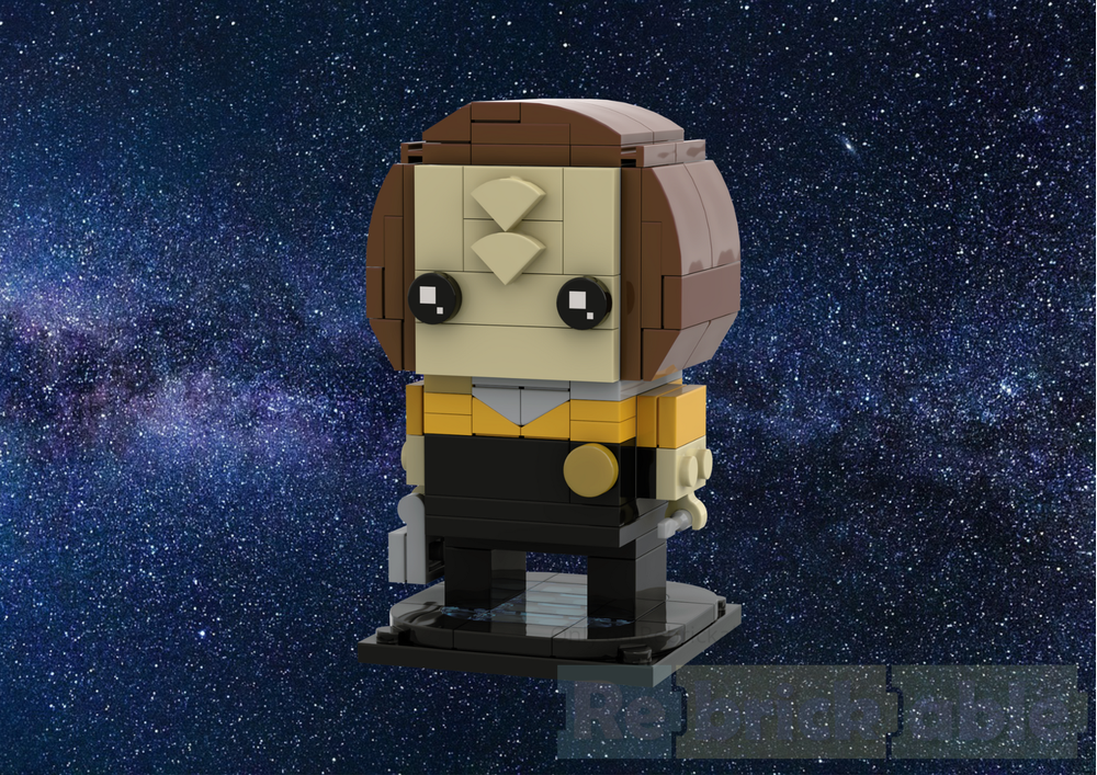Lego Moc Star Trek Voyager Brickheadz Bundle By Retrobrix Rebrickable