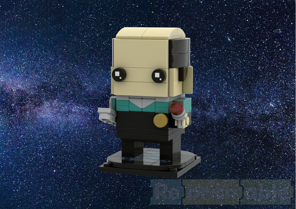 Lego Moc Star Trek Voyager Brickheadz Bundle By Retrobrix Rebrickable