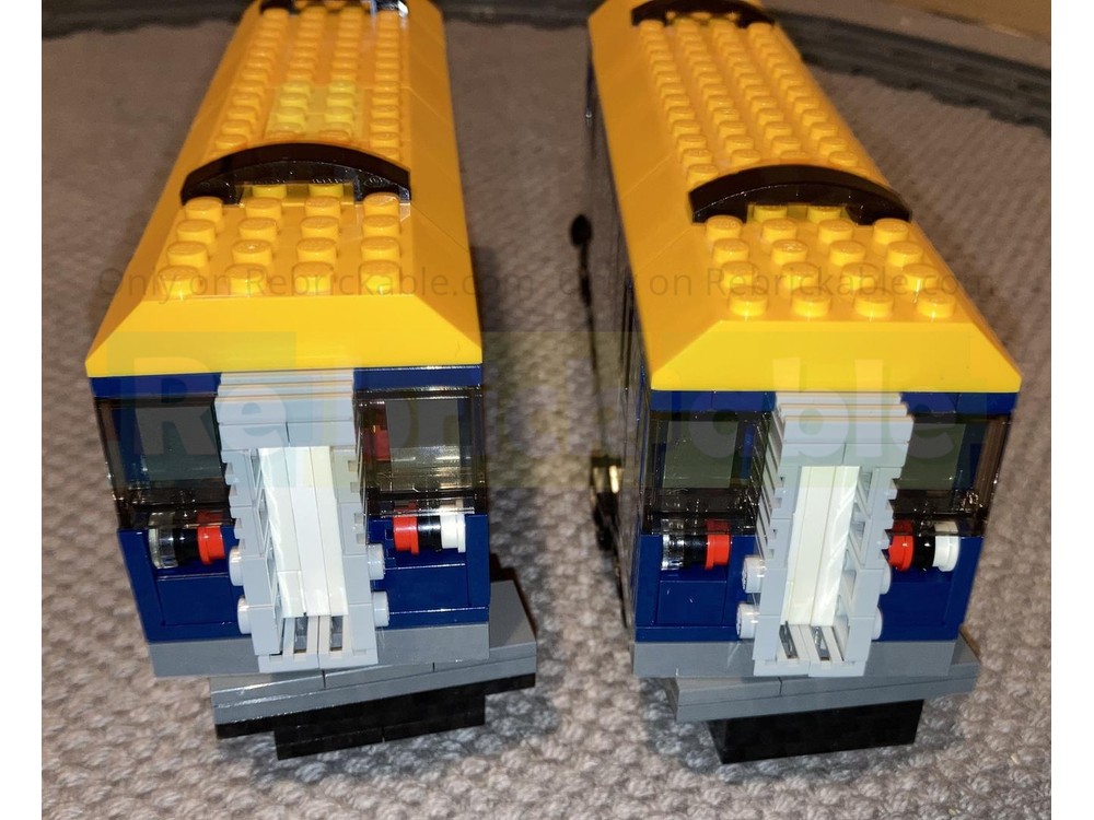 LEGO MOC-190726 60197 Alternate Build - Class 158 2 Carriage DMU Train ...