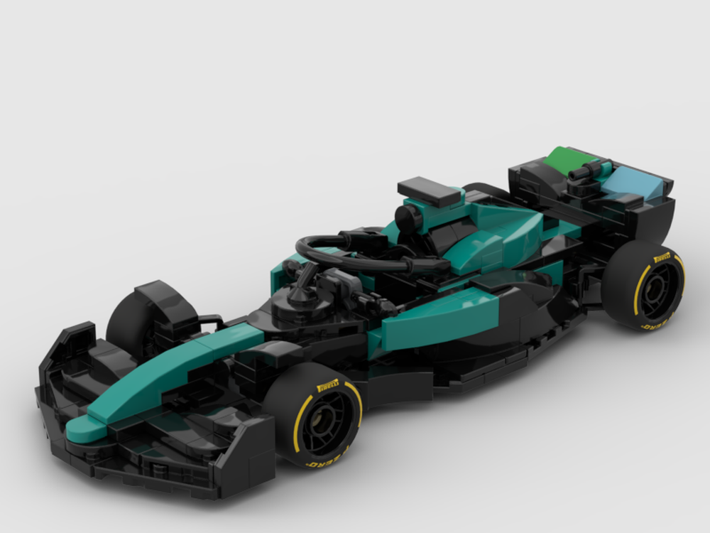 LEGO MOC F1 Car AMR24 Aston Martin 2024 (Formula 1) by BrickPlanet ...