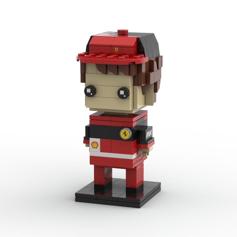 LEGO MOC Charles Leclerc - Race suit style 2k22 by NWQZ | Rebrickable ...