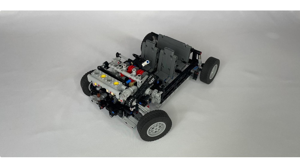 Lego Moc Small Car Chassis By Plasticgear Rebrickable Build With Lego