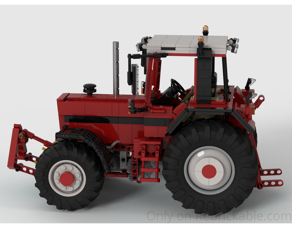 LEGO MOC International 1455XL Tractor by Odin_bricks | Rebrickable ...