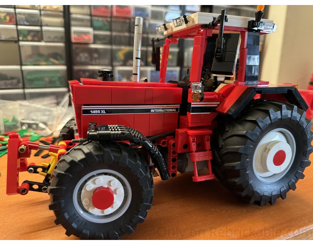 LEGO MOC International 1455XL Tractor by Odin_bricks | Rebrickable ...
