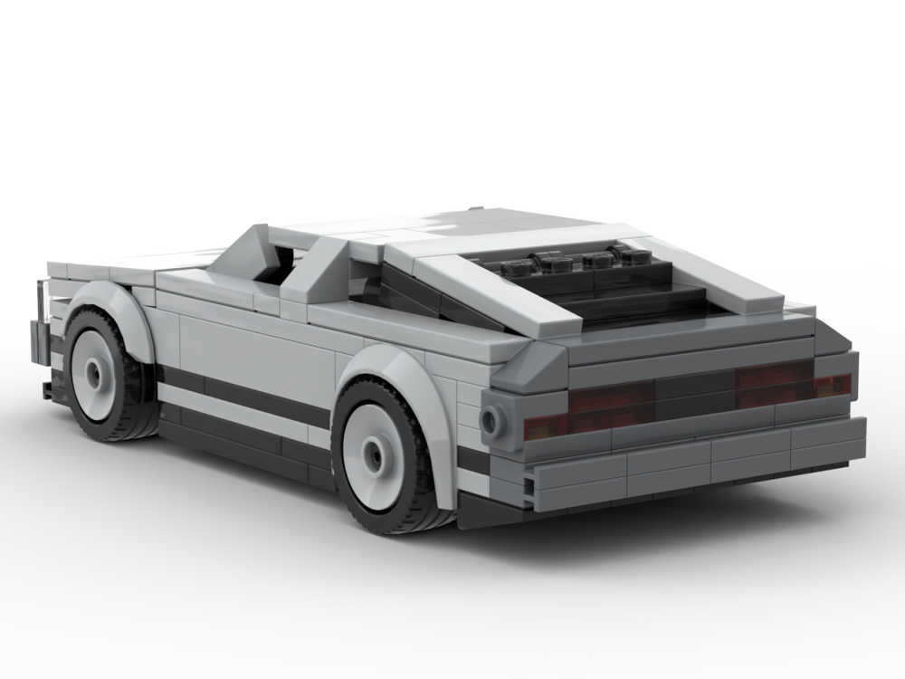 Lego Moc Delorean Dmc 12 And Delorean Time Machine By 6th Gear