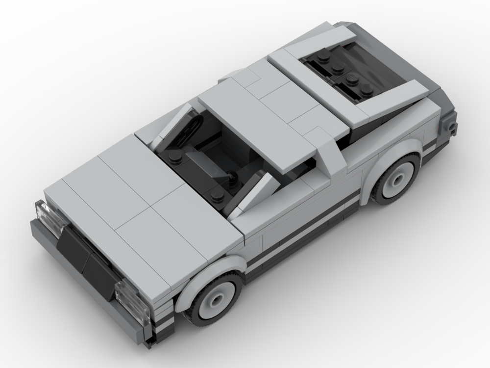 Lego Moc Delorean Dmc 12 And Delorean Time Machine By 6th Gear