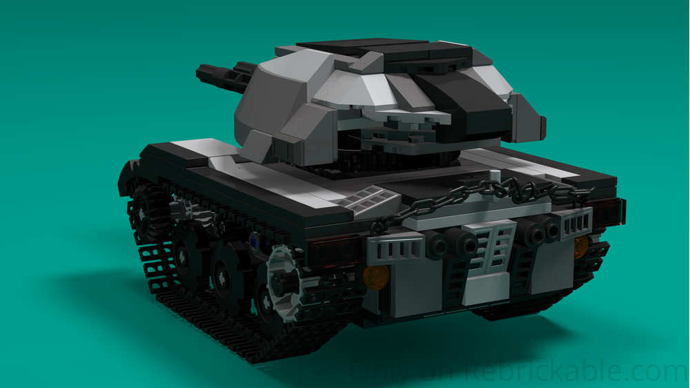 LEGO MOC Double Cannon Tank by Kusler | Rebrickable - Build with LEGO