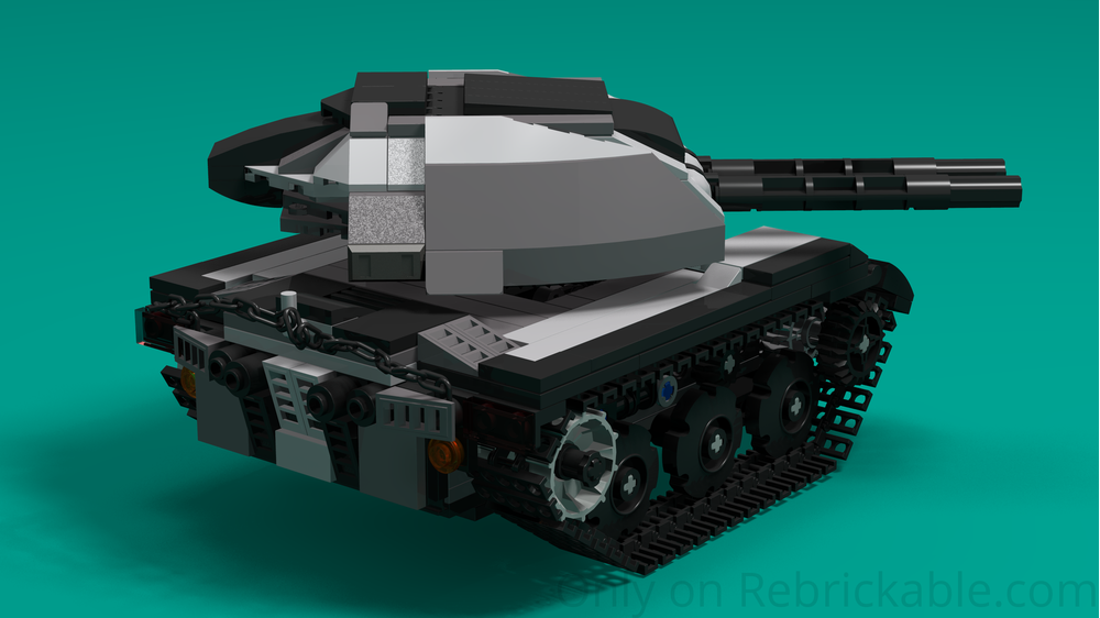 LEGO MOC Double Cannon Tank by Kusler | Rebrickable - Build with LEGO