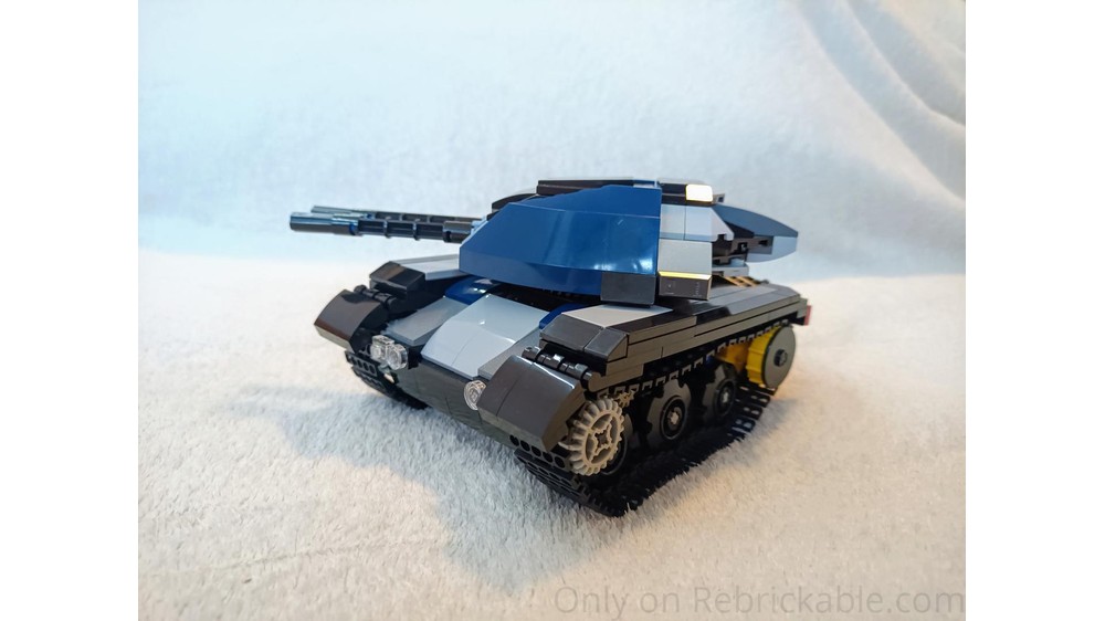 LEGO MOC-190747 Double Cannon Tank by Kusler | Rebrickable - Build with ...