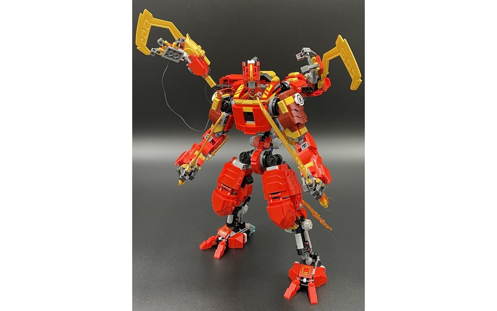 LEGO MOC Kai's Elemental Climber Mech Combo by ZTBricks | Rebrickable ...
