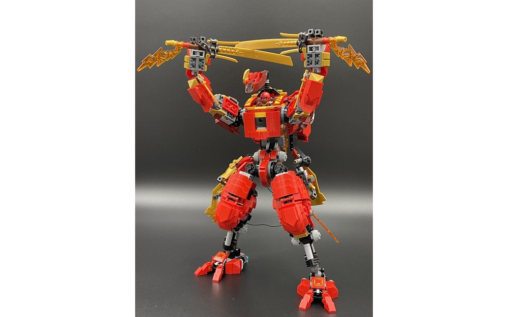 LEGO MOC Kai's Elemental Climber Mech Combo by ZTBricks | Rebrickable ...