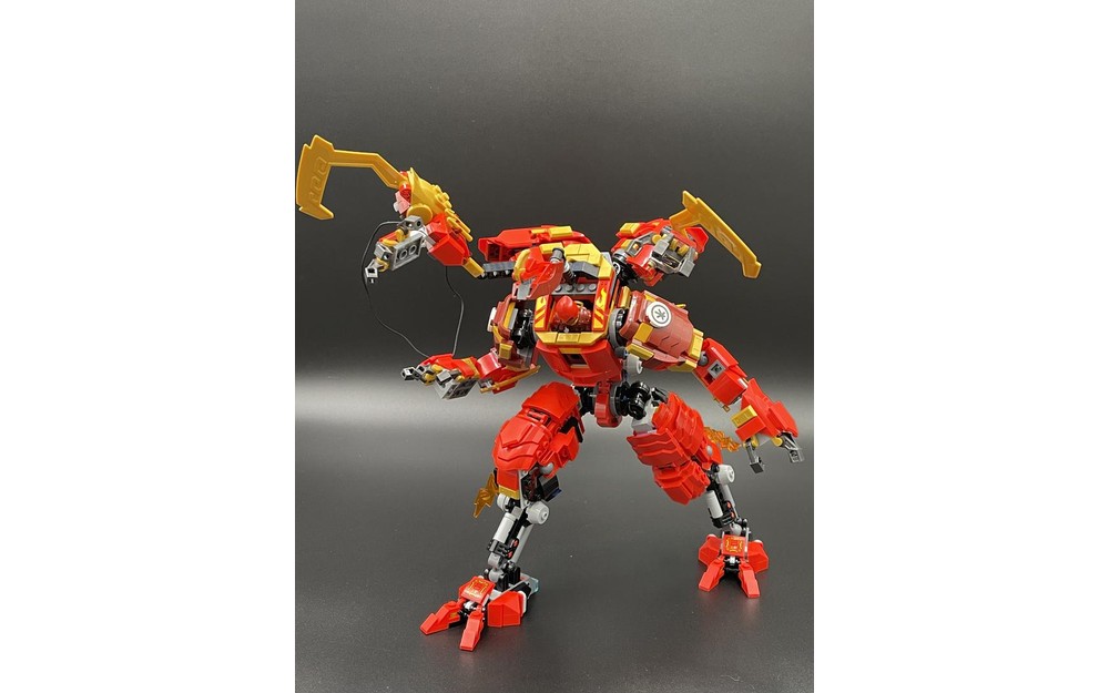 LEGO MOC Kai's Elemental Climber Mech Combo by ZTBricks | Rebrickable ...