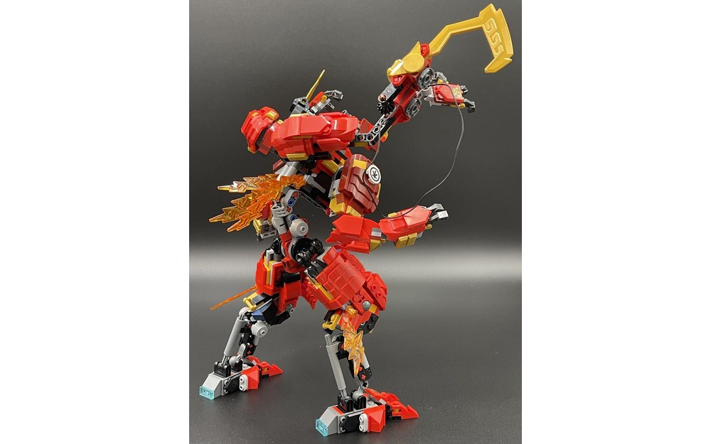 LEGO MOC Kai's Elemental Climber Mech Combo by ZTBricks | Rebrickable ...