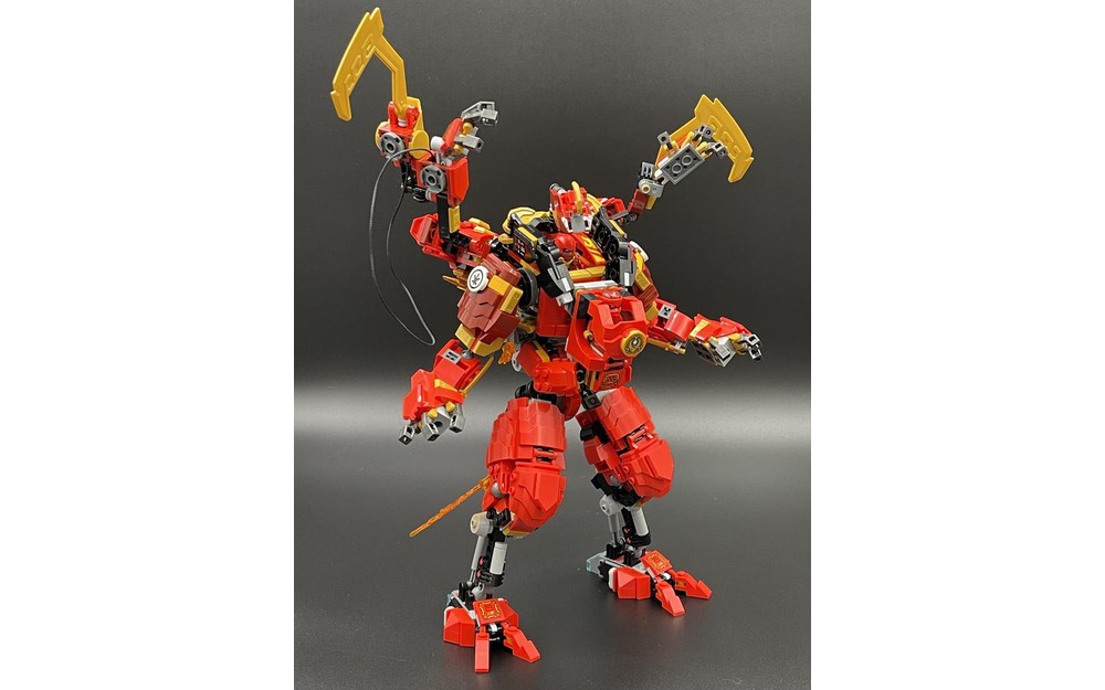 LEGO MOC Kai's Elemental Climber Mech Combo by ZTBricks | Rebrickable ...