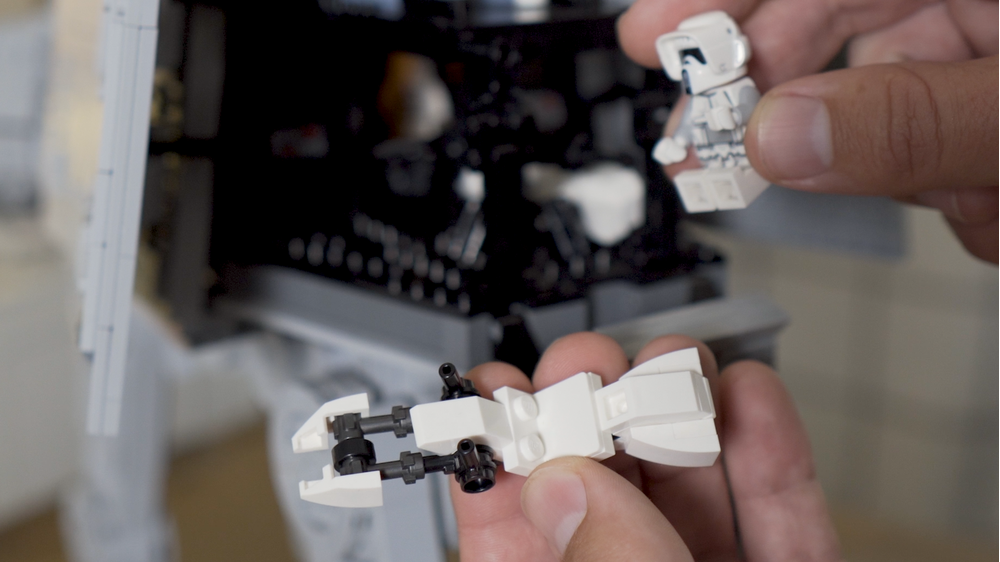 LEGO MOC 74-Z White Speeder Bike by BaufmanBricks | Rebrickable - Build ...