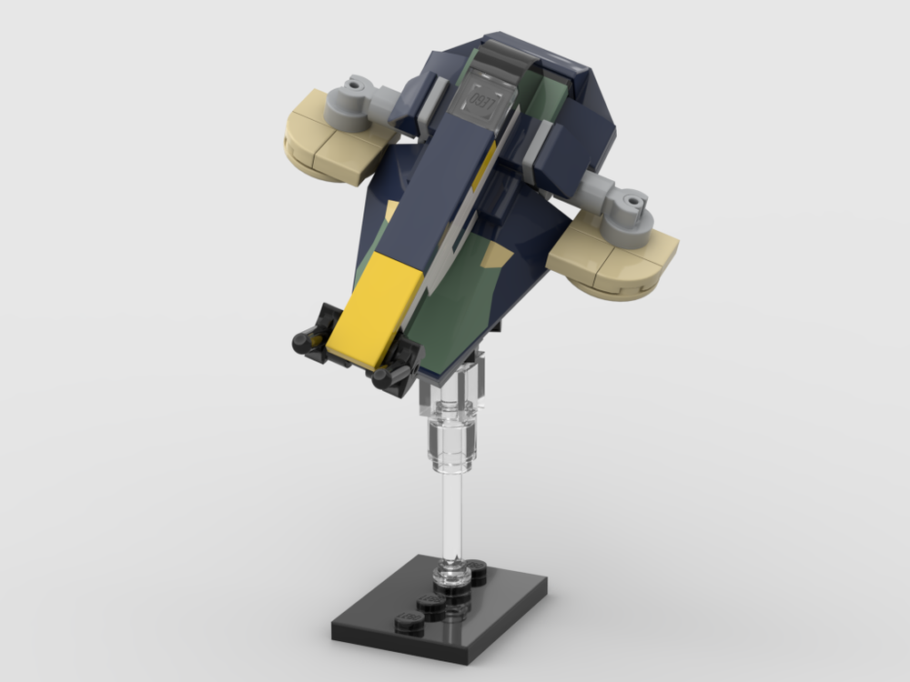 LEGO MOC Jango Fett’s Mini Slave I by Falconeagle117 | Rebrickable - Build with LEGO