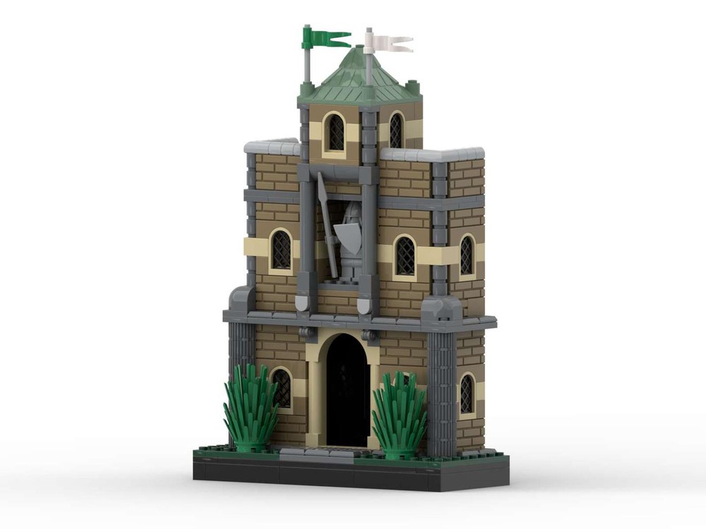 LEGO MOC Bookend Castle by LeFisch | Rebrickable - Build with LEGO