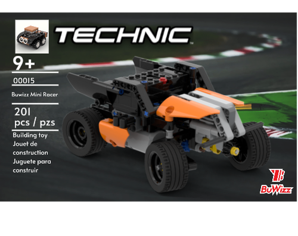 LEGO MOC Buwizz mini racer by Legojuulyt | Rebrickable - Build with LEGO