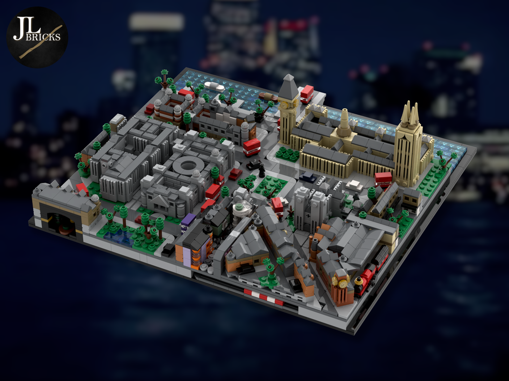 LEGO MOC London (Wizarding World) by JL.Bricks | Rebrickable - Build ...