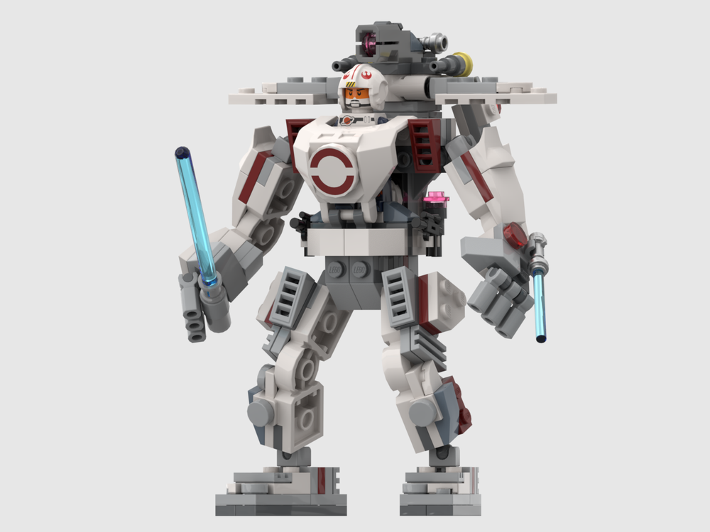 Lego Moc Luke Skywalker X Mech Alternate Build By Zenjet