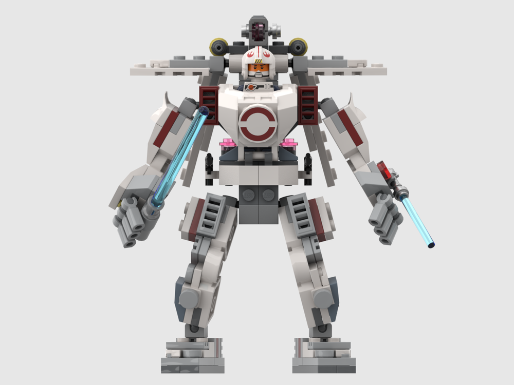 Lego Moc Luke Skywalker X Mech Alternate Build By Zenjet