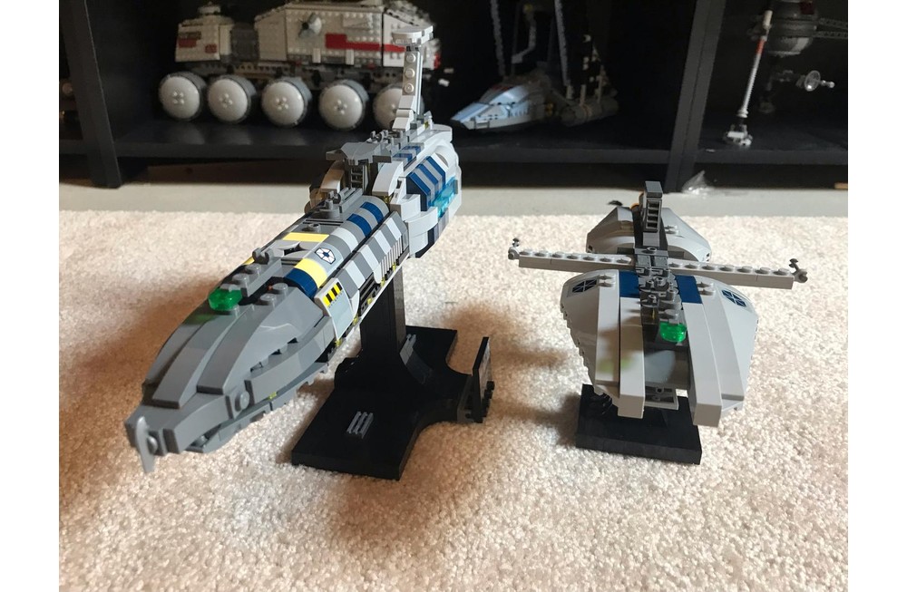 LEGO MOC Midi-Scale CIS Munificent-Class Starfrigate by CrazyDog 17 ...