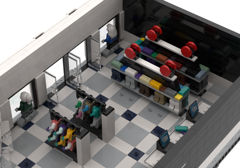 LEGO MOC Clothing Store for Shopping Mall "CASO" by OrchardBuilds ...